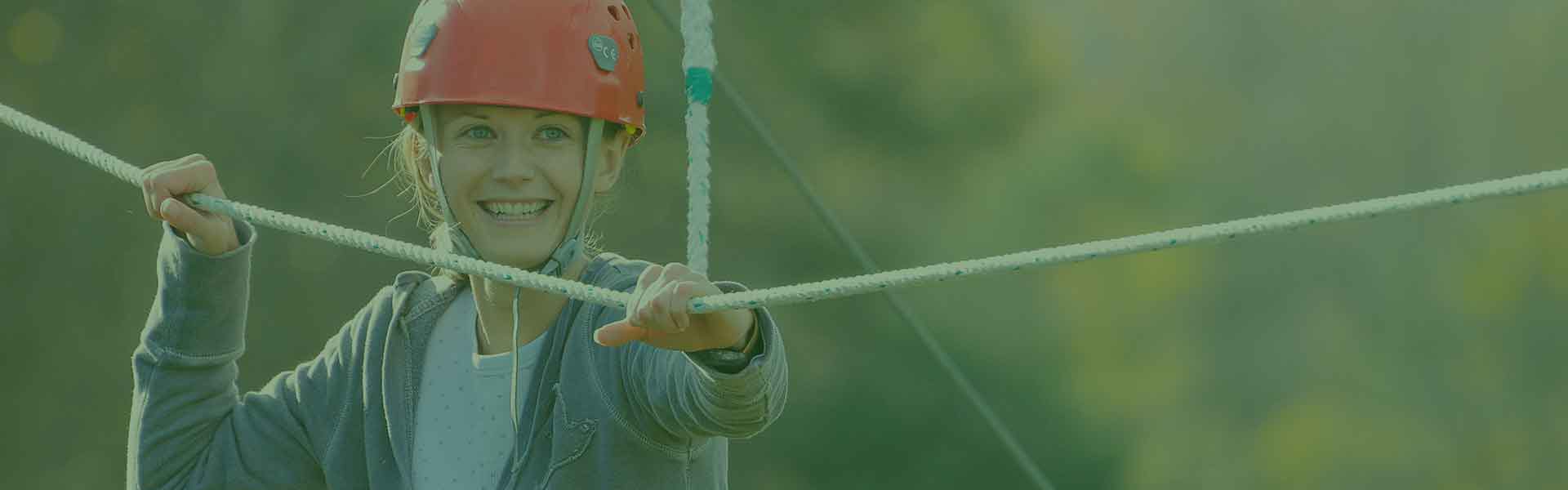 Outdoor High Ropes Course | The Clark Sports Center