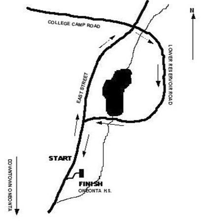 coop loop race course map october 2011 | The Clark Sports Center
